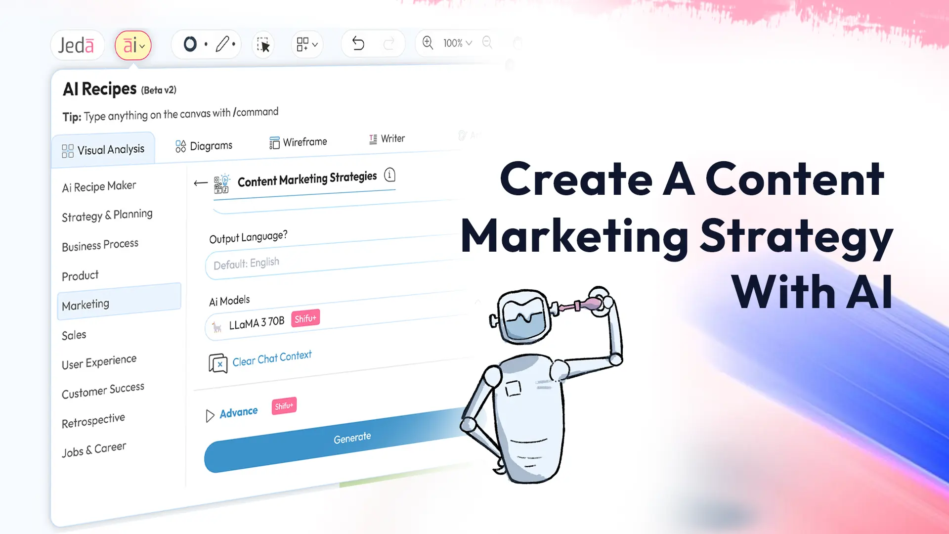 AI Content Marketing Strategies with Jeda.ai's Visual AI Workspace